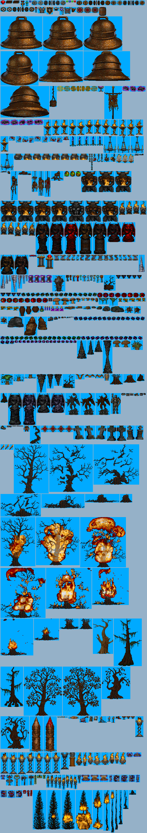 Items & Objects - Hexen: Beyond Heretic - MS-DOS - The Spriters Resource