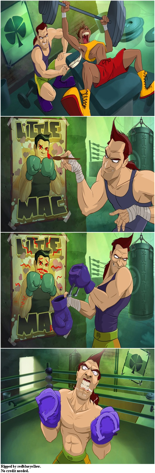 Aran Ryan (Contender) - Punch-Out!! - Wii - The Spriters Resource