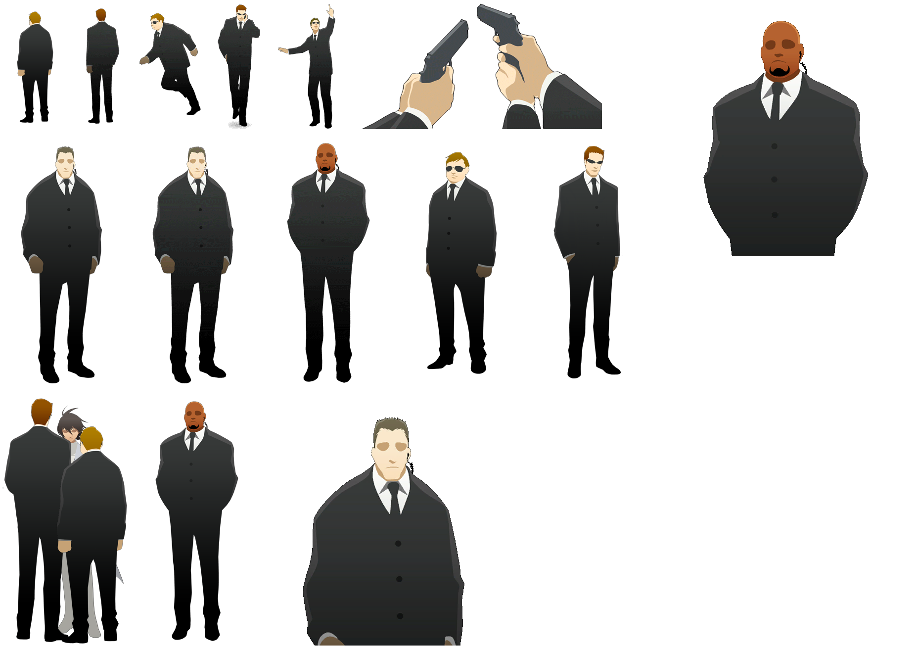 FBI Agents - Trauma Team - Wii - The Spriters Resource