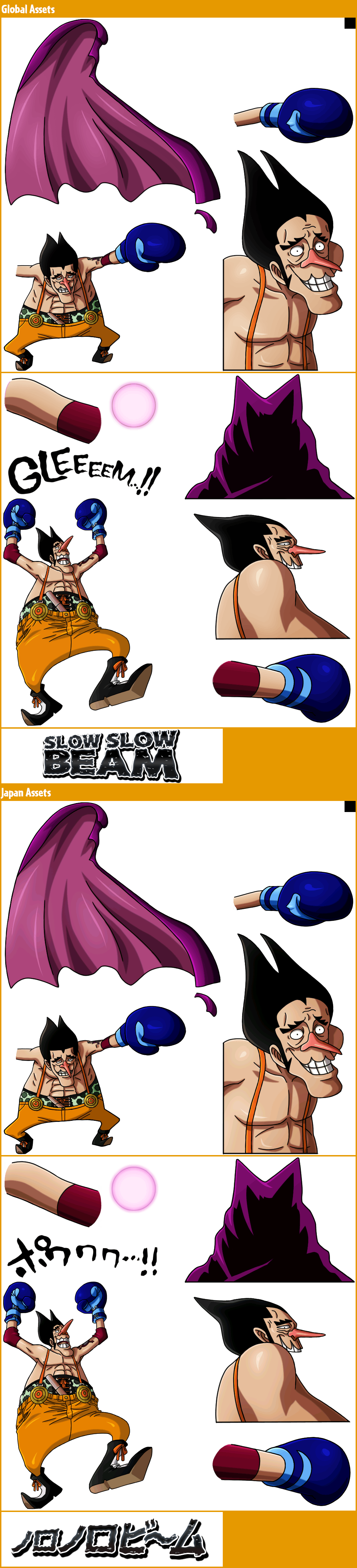 #0568 - Foxy - One Piece: Treasure Cruise - Mobile - The Spriters Resource