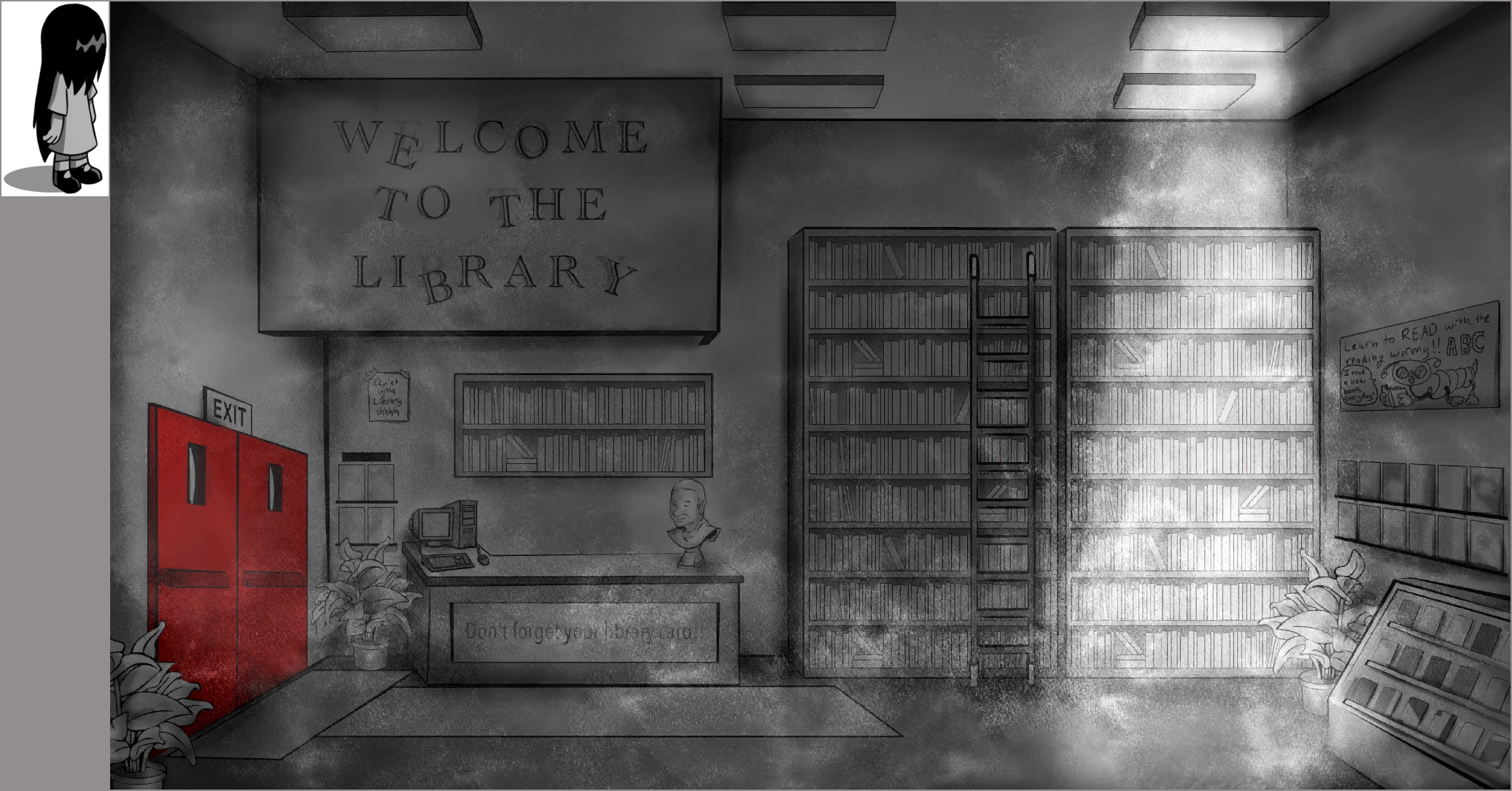 Secret Library Room - Erma: The Game - PC / Computer - The Spriters ...
