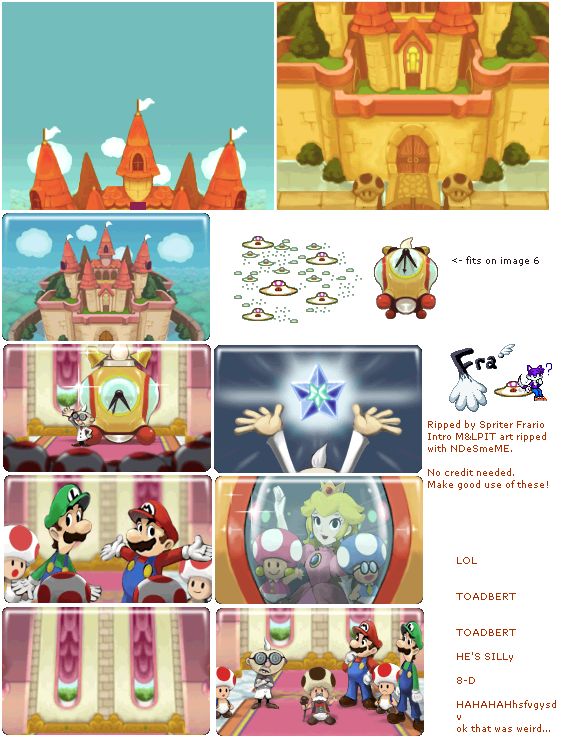 Ds Dsi Mario And Luigi Partners In Time Newsflashes The Spriters