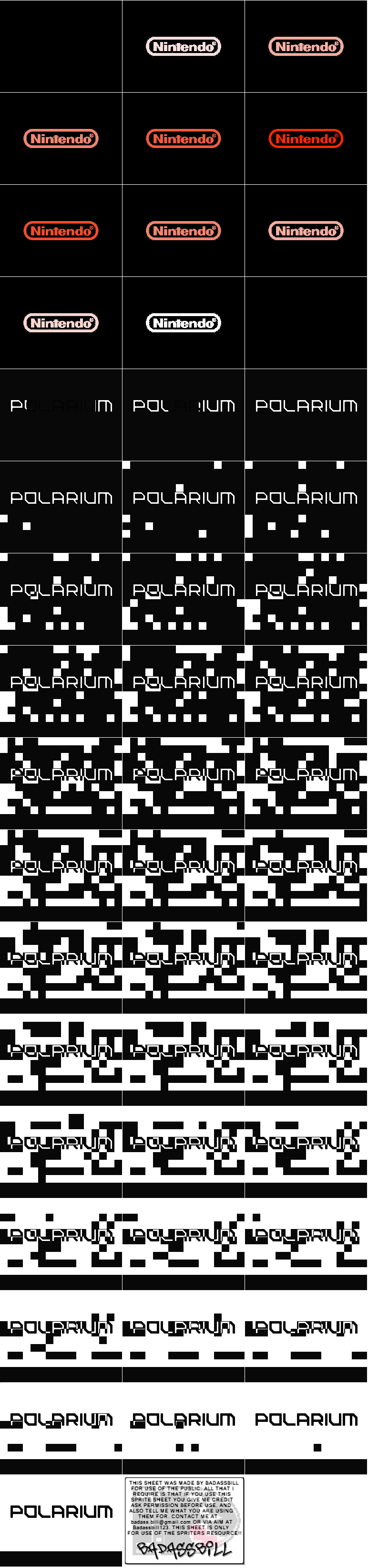 Ds Dsi Polarium Title Screen The Spriters Resource