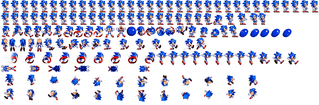 Sonic 3 air sprites Sonic 3 air sprites