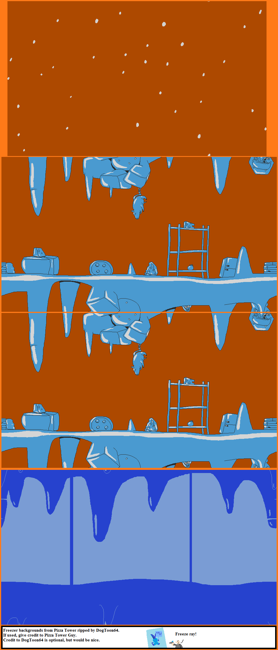 PC / Computer - Pizza Tower (Demo) - Freezer Backgrounds - The Spriters ... PC / Computer - Pizza Tower (Demo) - Freezer Backgrounds - The Spriters ...