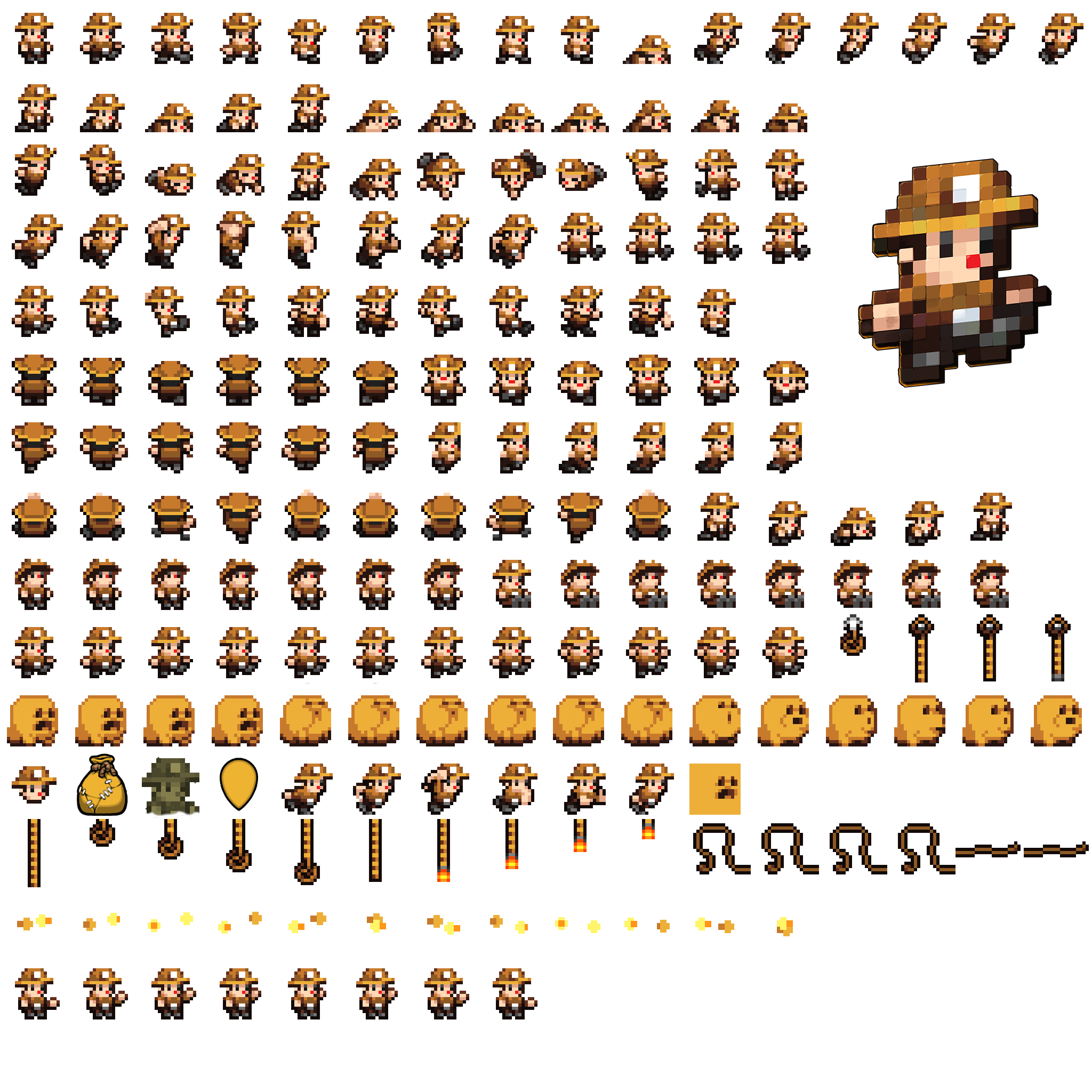 Pc Computer Spelunky 2 Classic Guy The Spriters Resource