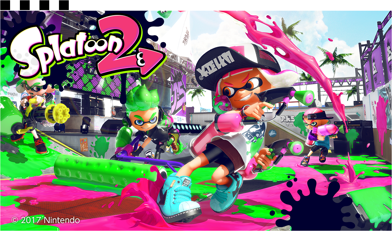 The Spriters Resource Full Sheet View Splatoon 2 Title Testfire