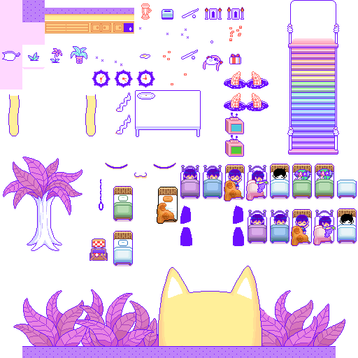 The Spriters Resource - Full Sheet View - Omori - Neighbor's Room The Spriters Resource - Full Sheet View - Omori - Neighbor's Room
