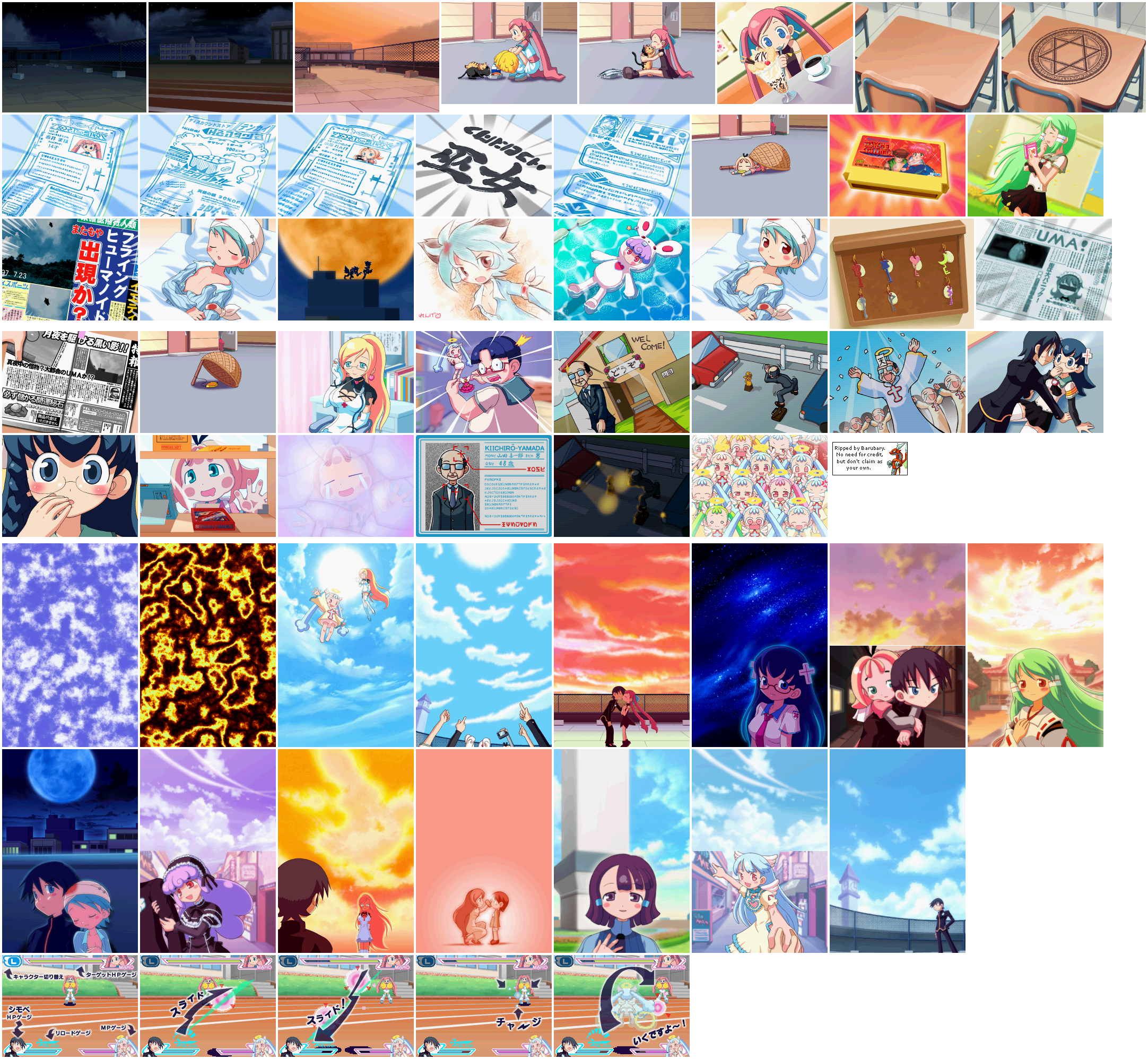 Ds Dsi Doki Doki Majo Shinpan Event Talk Backgrounds The