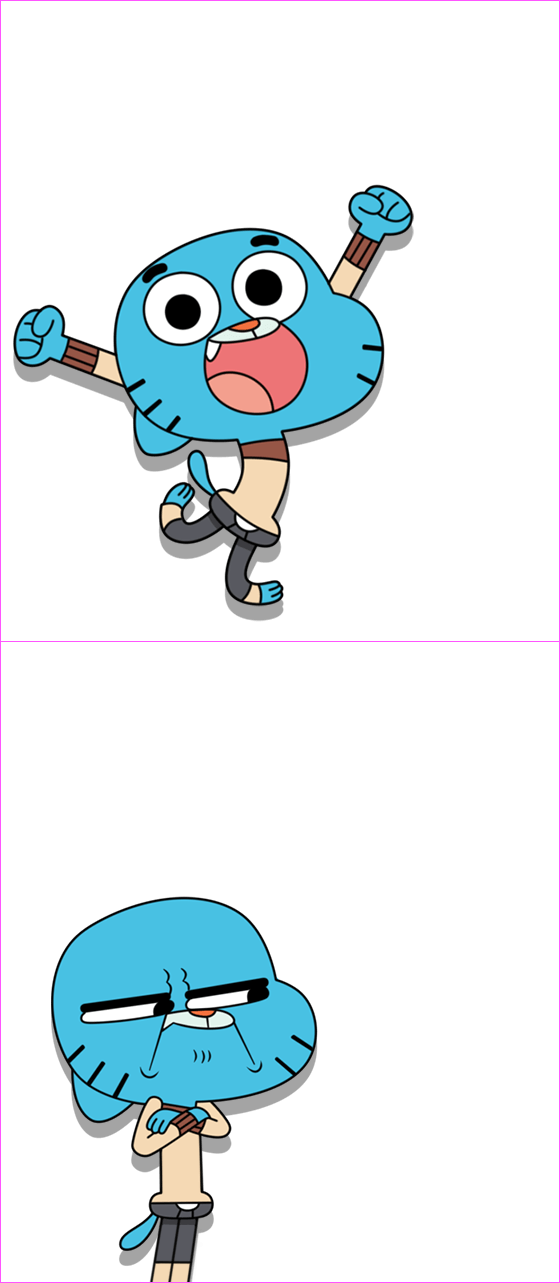 The Spriters Resource Full Sheet View Super Disc Duel Ii Gumball Watterson