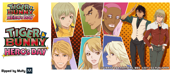 Psp Tiger And Bunny Heros Day Umd Images The Spriters Resource