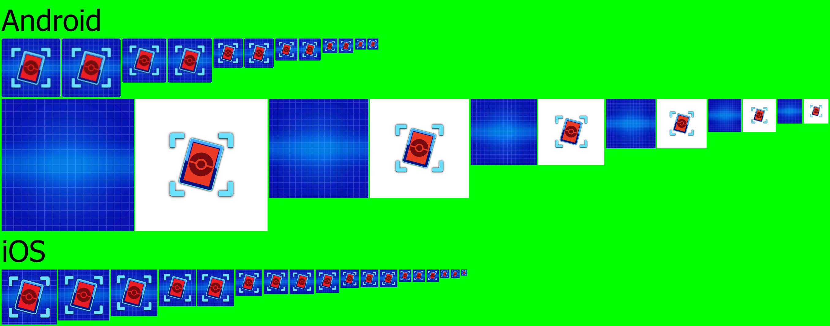 Mobile Pokémon Trading Card Game Card Dex App Icons The Spriters Resource
