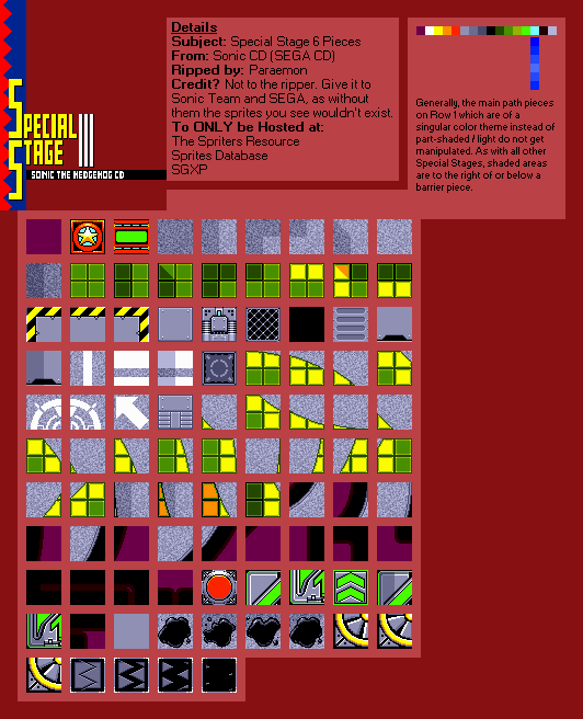 The Spriters Resource Full Sheet View Sonic The Hedgehog Cd