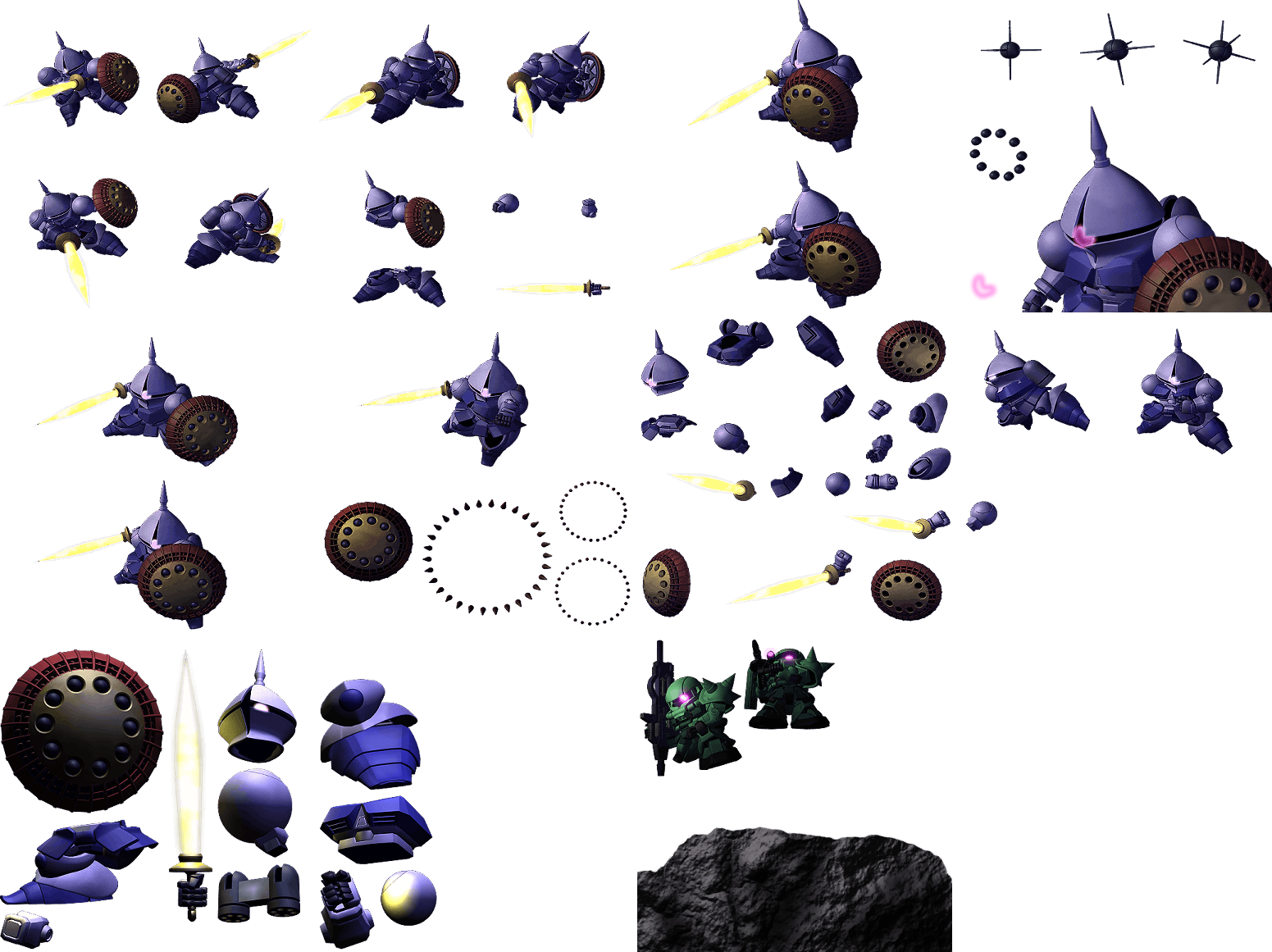 The Spriters Resource - Full Sheet View - SD Gundam G Generation ... The Spriters Resource - Full Sheet View - SD Gundam G Generation ...