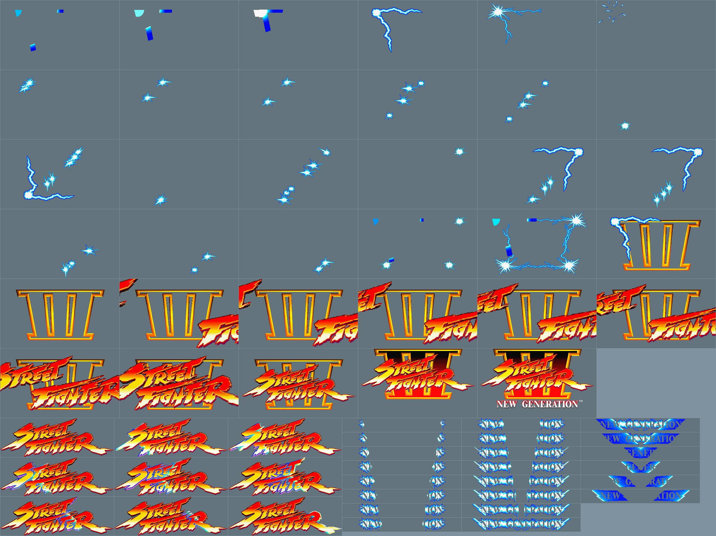 The Spriters Resource - Full Sheet View - Street Fighter III: New ... The Spriters Resource - Full Sheet View - Street Fighter III: New ...