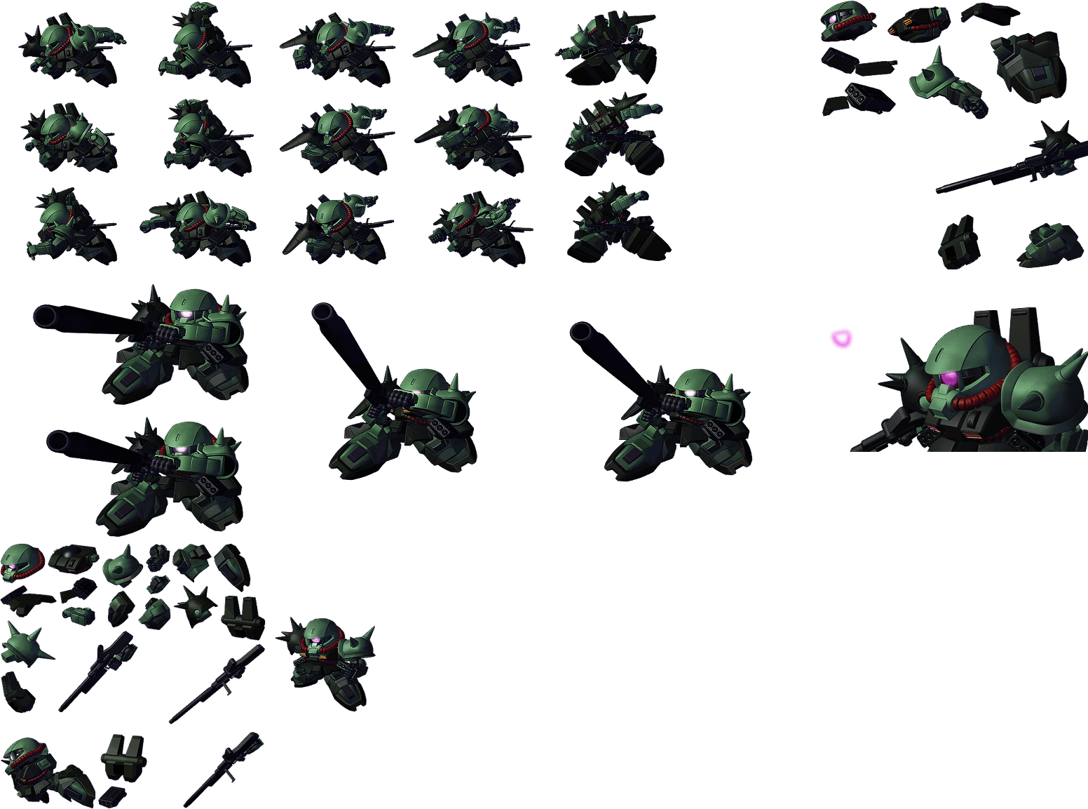 The Spriters Resource - Full Sheet View - SD Gundam G Generation ... The Spriters Resource - Full Sheet View - SD Gundam G Generation ...