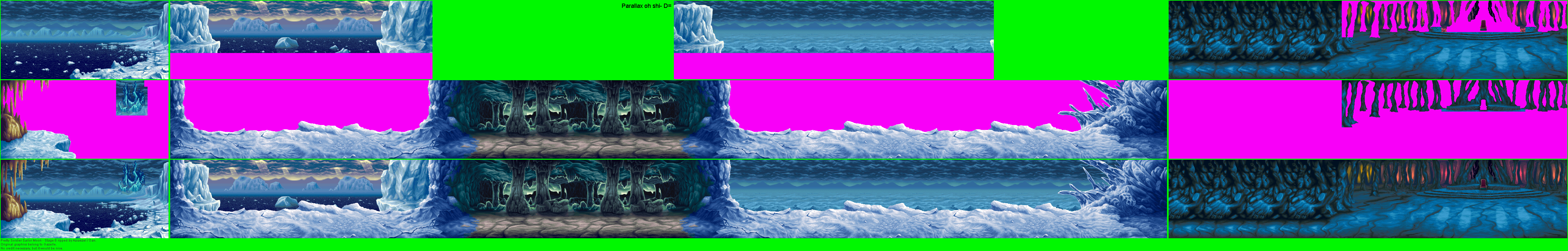 Arcade Pretty Soldier Sailor Moon Stage 8 The Spriters Resource