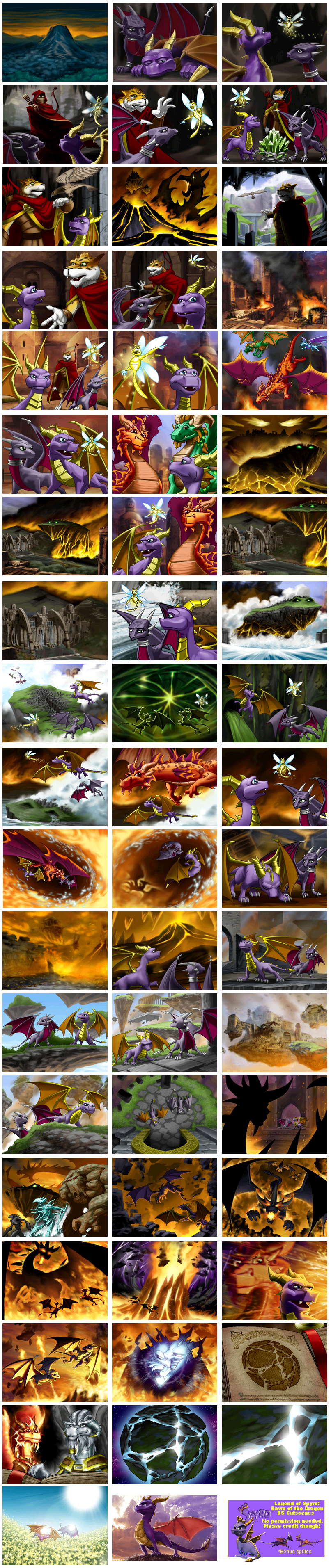 Ds Dsi The Legend Of Spyro Dawn Of The Dragon Cutscenes The