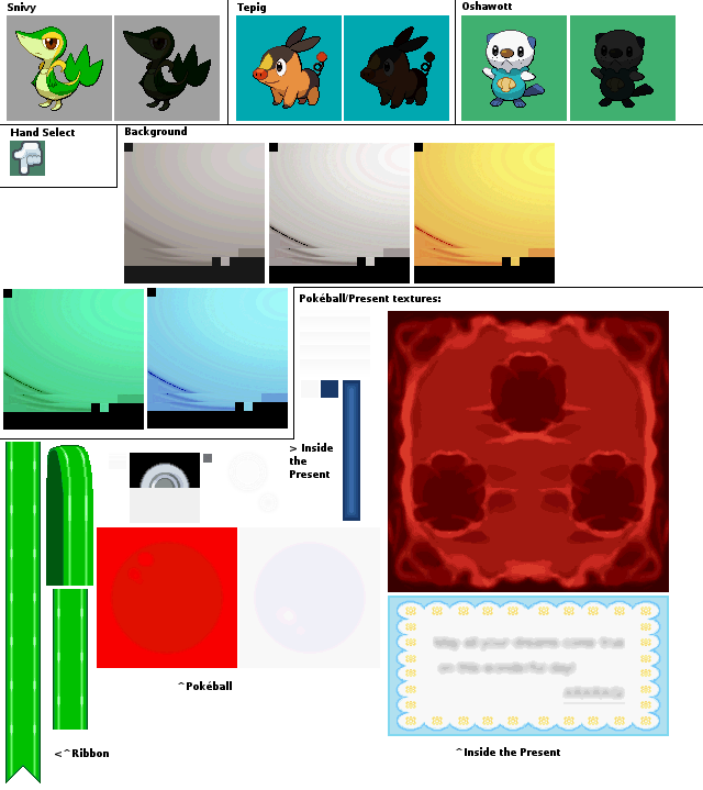 Ds Dsi Pokémon Black White Starter Selection Screen The