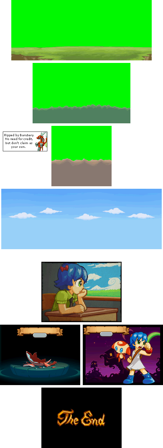 Ds Dsi Monster Tale Ending Backgrounds The Spriters Resource