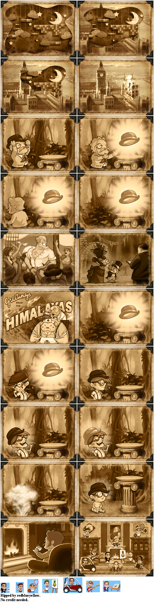 Ds Dsi Henry Hatsworth In The Puzzling Adventure Ending Credits