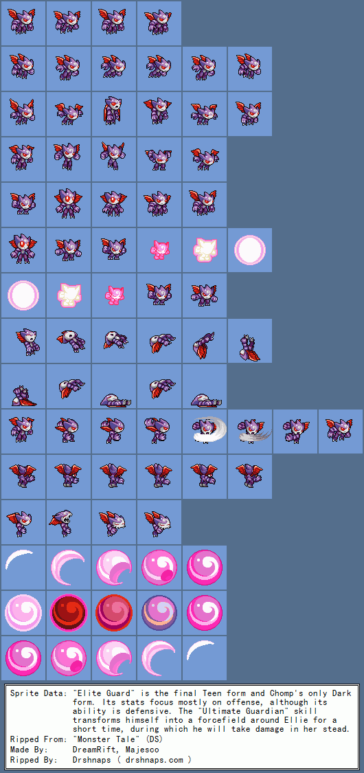 Ds Dsi Monster Tale Elite Guard The Spriters Resource