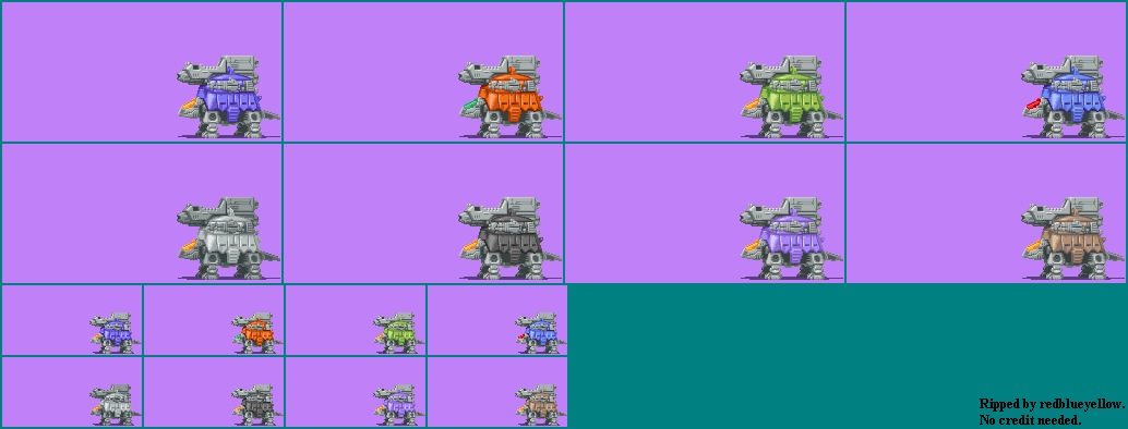 Ds Dsi Zoids Saga Ds Legend Of Arcadia Missile Tortoise The