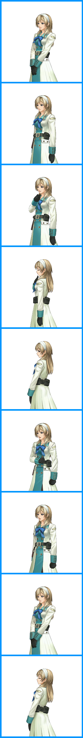 The Spriters Resource Full Sheet View Project X Zone Leanne