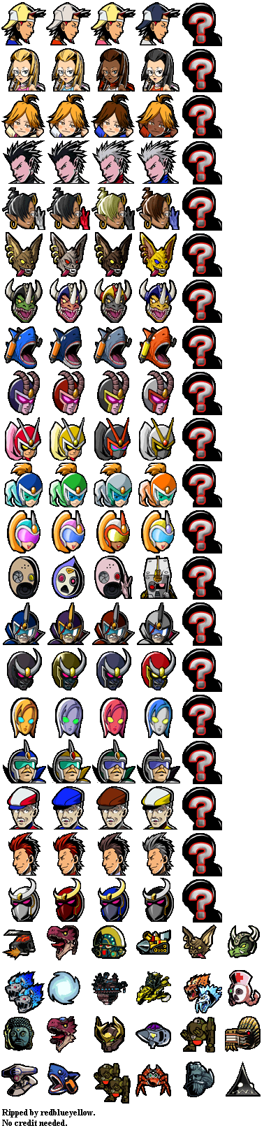 Gamecube Viewtiful Joe Red Hot Rumble Character Icons The