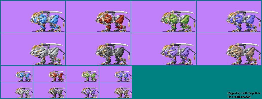 Ds Dsi Zoids Saga Ds Legend Of Arcadia Murasame Liger The