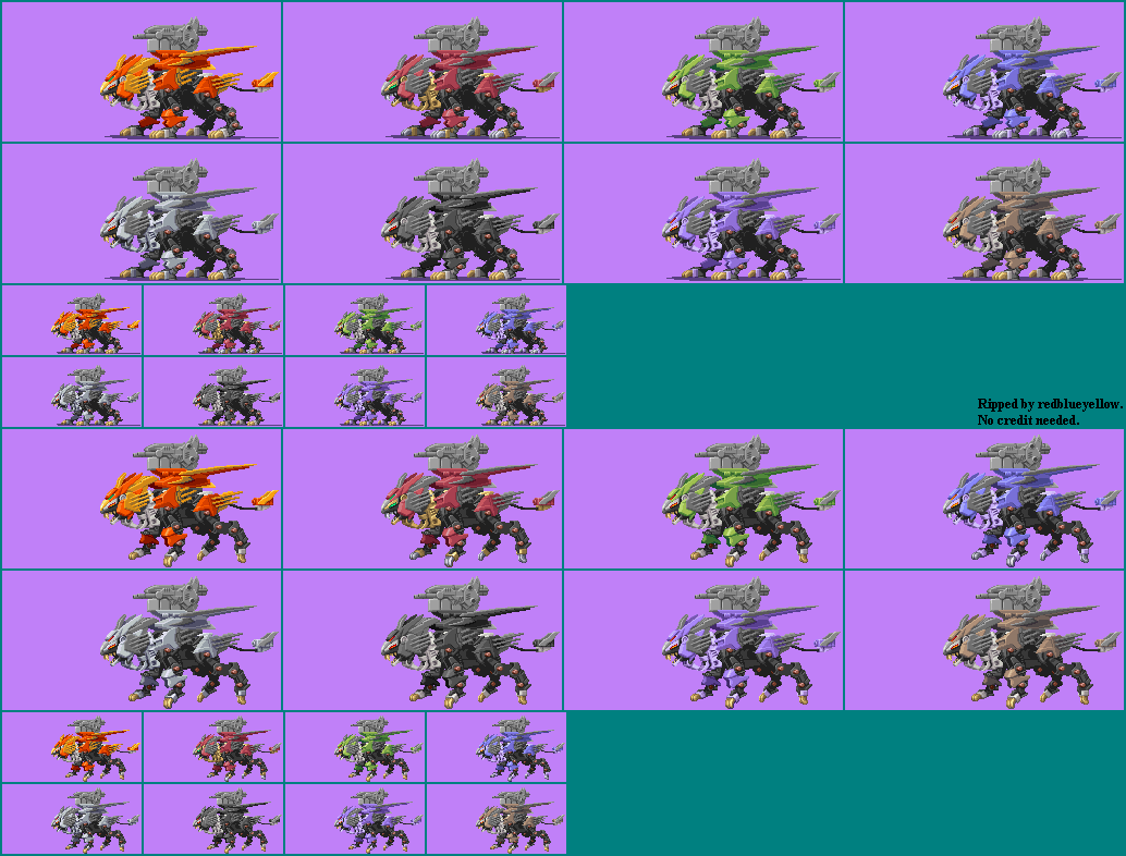 Ds Dsi Zoids Saga Ds Legend Of Arcadia Liger Zero Phoenix The
