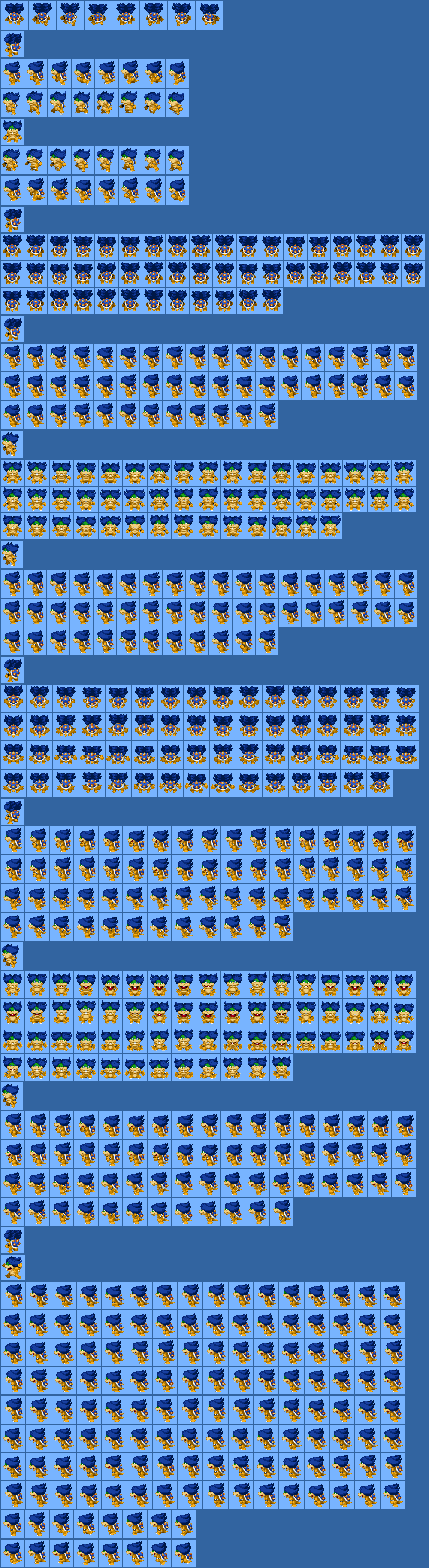 The Spriters Resource Full Sheet View Mario And Luigi Paper Jam Ludwig
