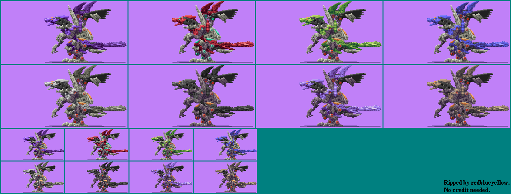 Ds Dsi Zoids Saga Ds Legend Of Arcadia Matrix Dragon The