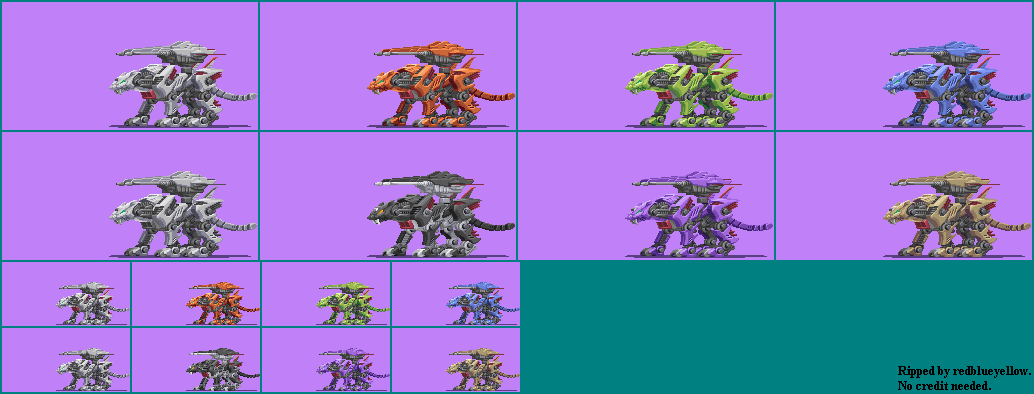 Ds Dsi Zoids Saga Ds Legend Of Arcadia Lightning Saix Bs The