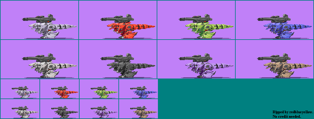 Ds Dsi Zoids Saga Ds Legend Of Arcadia Jagd Fury The Spriters