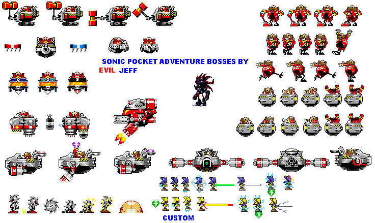Sonic Pocket Adventuere Eggman Sprite Sheet Xxx Porn Sex Pics