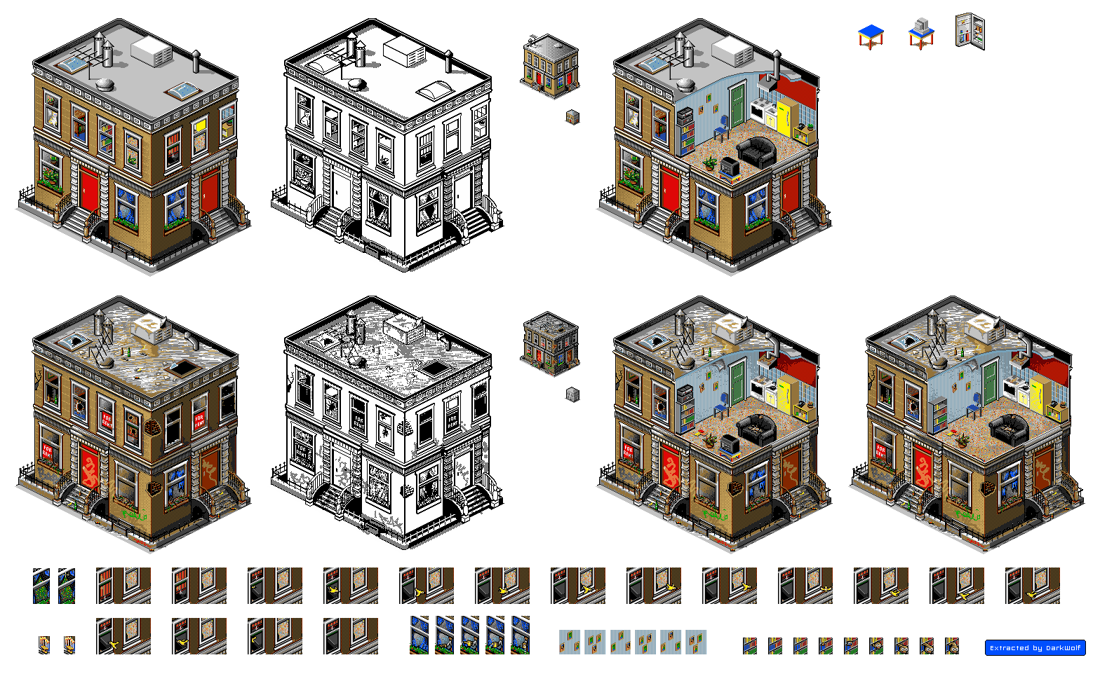 Pc Computer Simtown Apartment The Spriters Resource