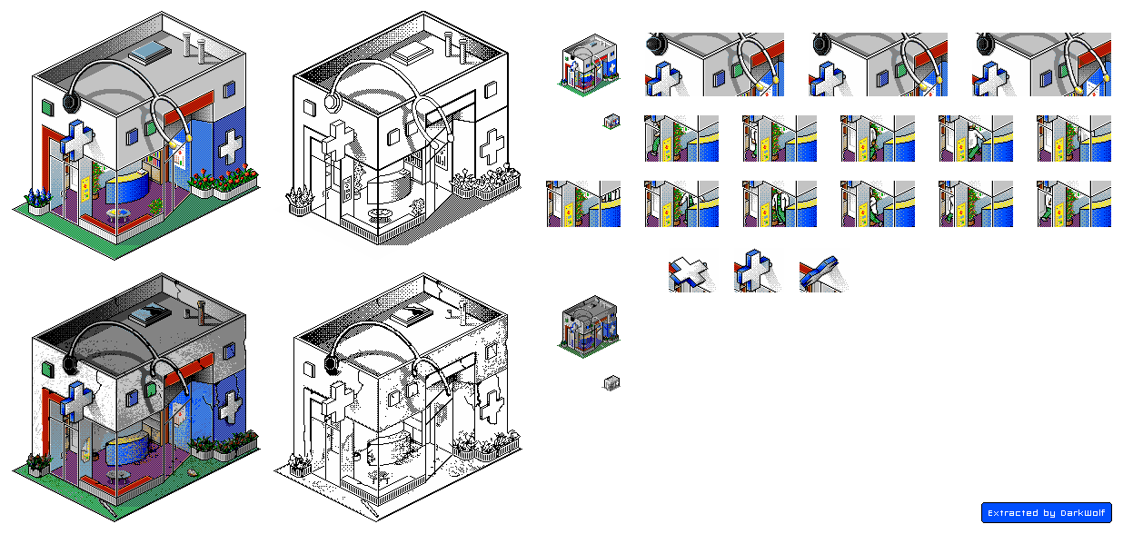 Pc Computer Simtown Medical Clinic The Spriters Resource
