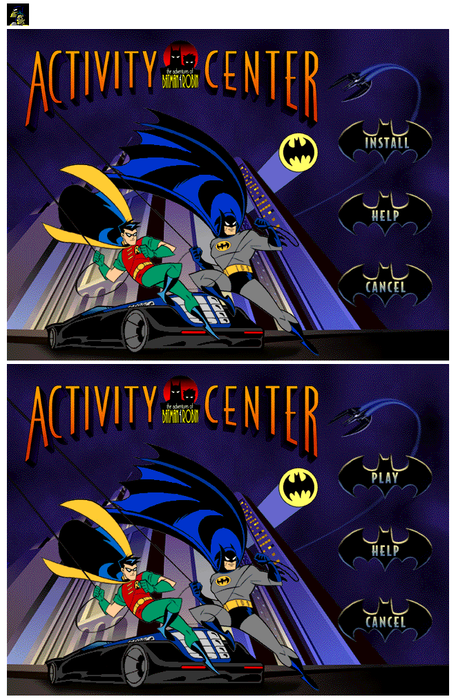 Pc Computer The Adventures Of Batman And Robin Activity Center