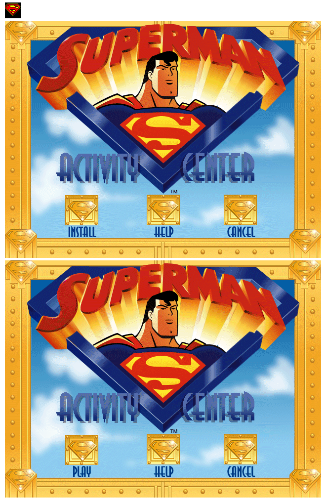 Pc Computer Superman Activity Center Setup Images The Spriters