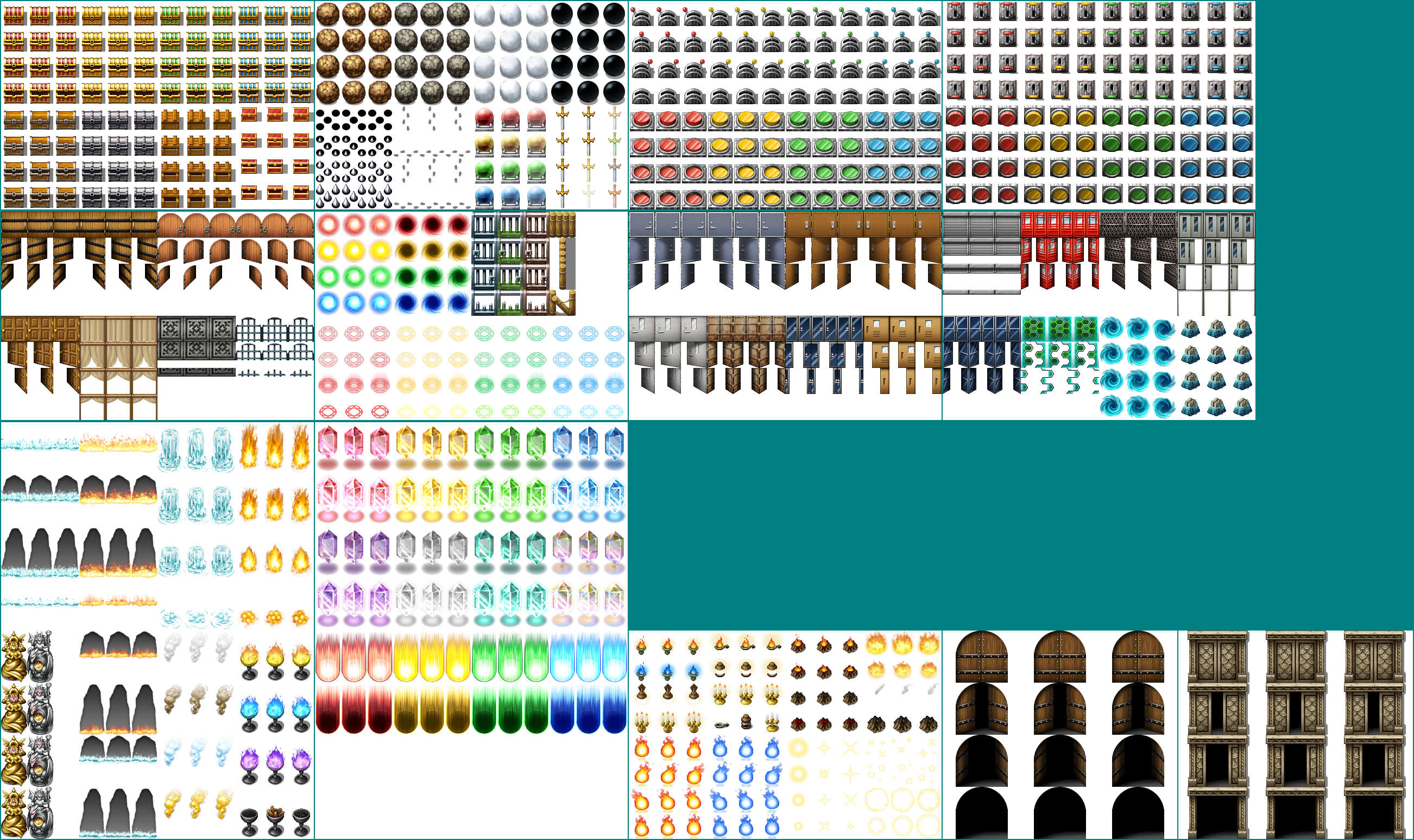 Waterspirit sprite sheet RPG Maker MV - trekhon Waterspirit sprite sheet RPG Maker MV - trekhon